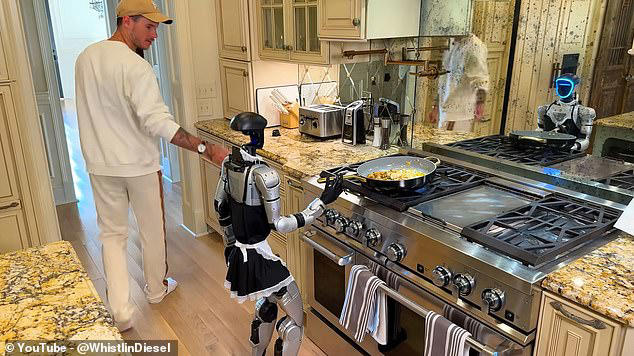 Chefs, your jobs are safe for now! Humanoid robot tries to cook a stir ...