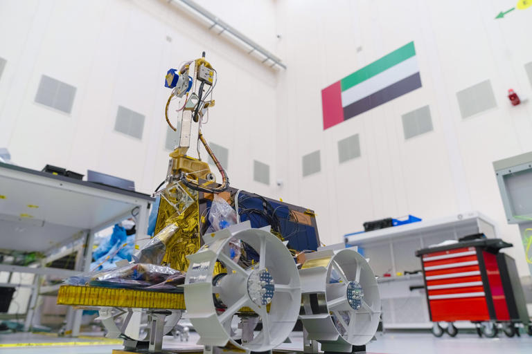UAE moon mission ready for lift-off next year after key tests on Rashid ...