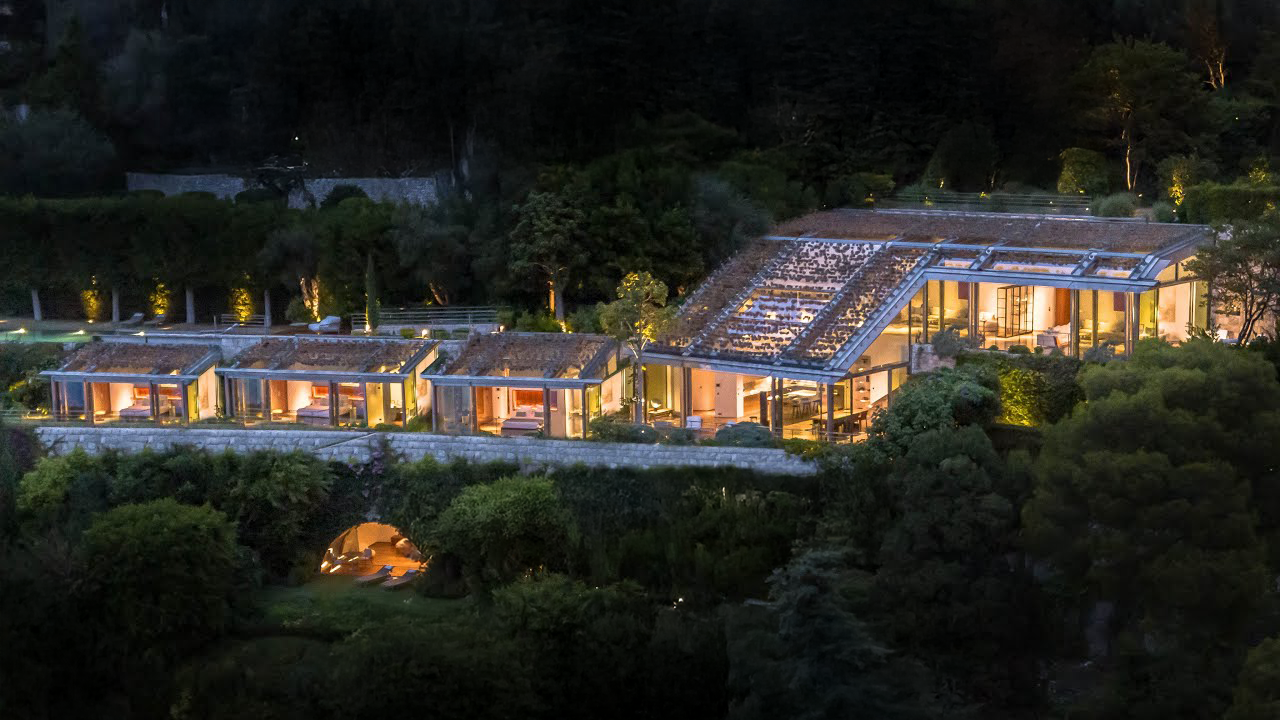 Inside a $52.5 Million Batman-Inspired Glass and Steel Mansion