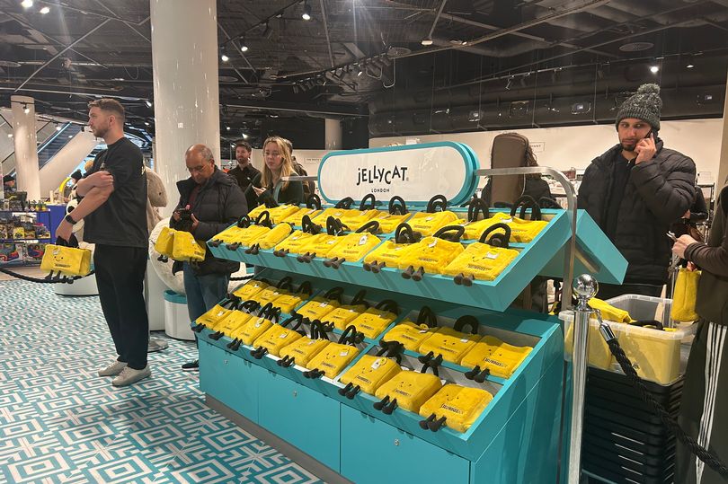 I went to Jellycat launch at Birmingham Selfridges and I wasn't ready ...