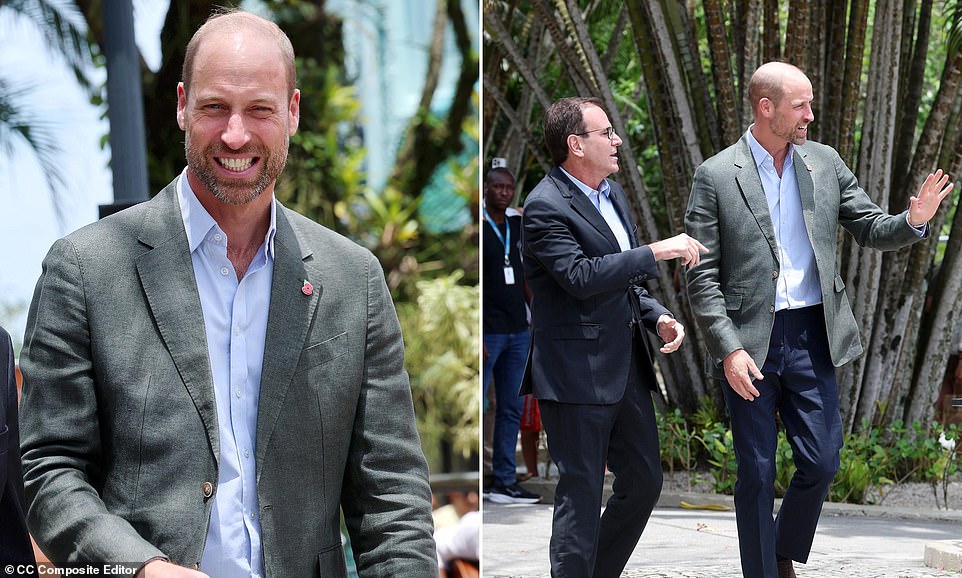 Prince William kicks off Earthshot Prize with Rio de Janeiro tour