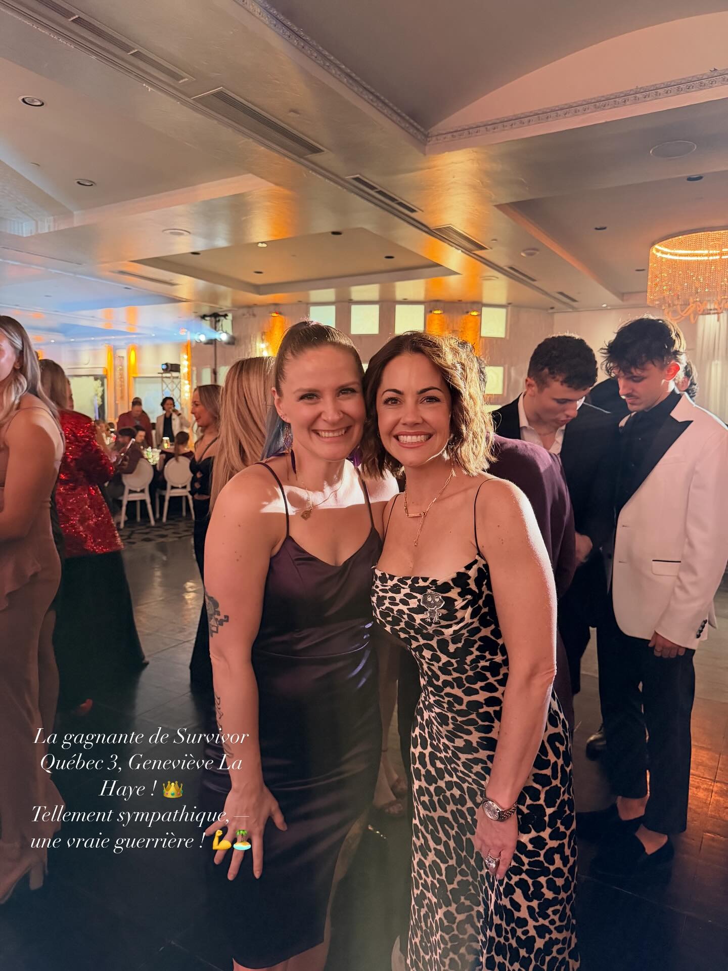 La soirée magique de Luc Poirier et Isabelle Gauvin en photos