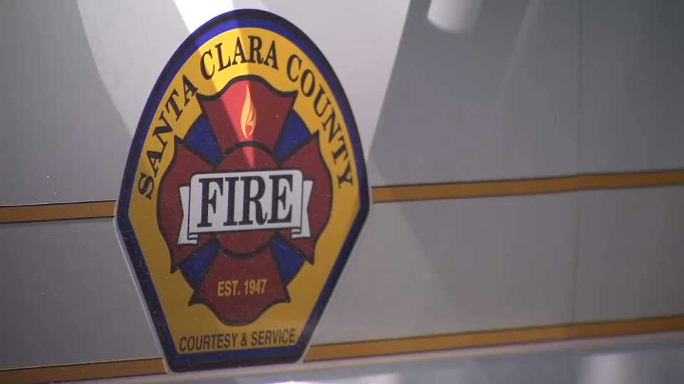 Firefighters tackle church fire in Campbell