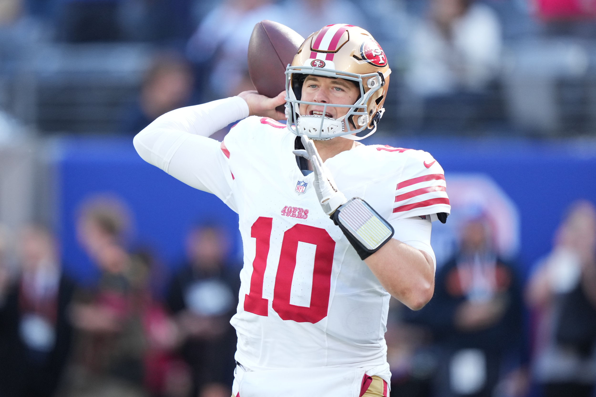 Mac Jones discusses how 49ers are thriving despite latest injury crisis