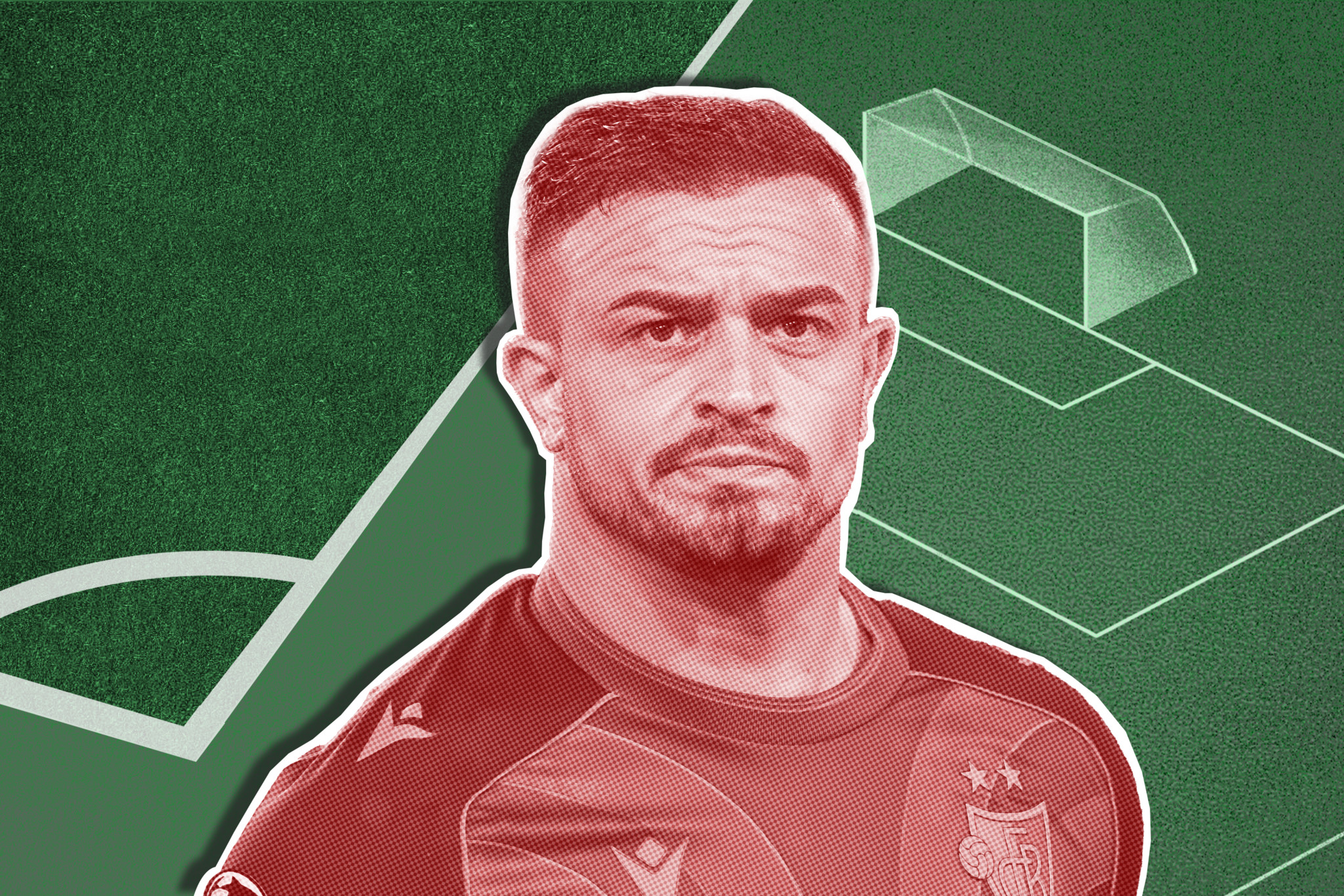 «Shaqiri stoppt ab, lässt Colley auflaufen und will ihn schlagen. Das ist Rot!»