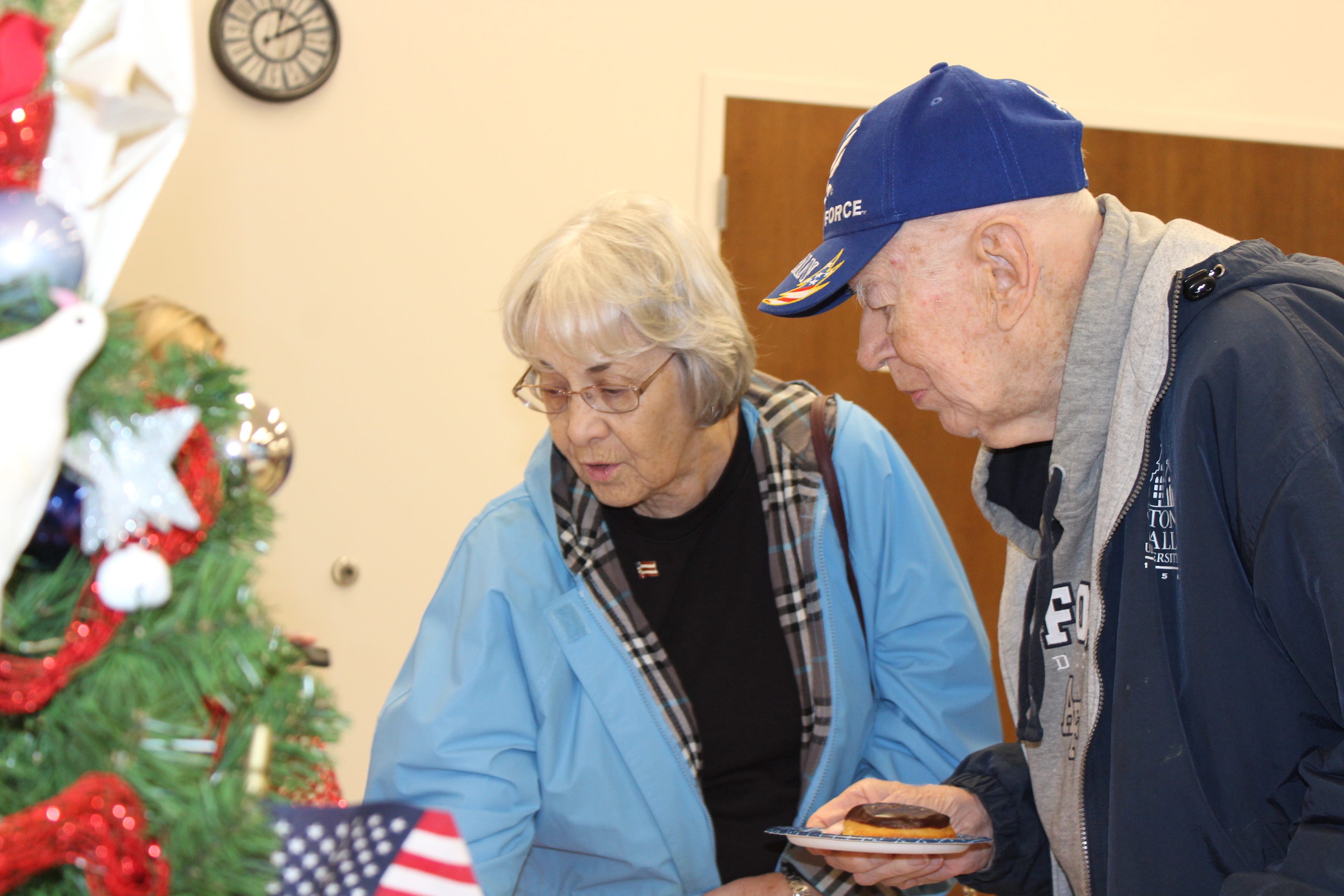 Drop in today at the Oak Ridge Senior Center for Veterans Day event