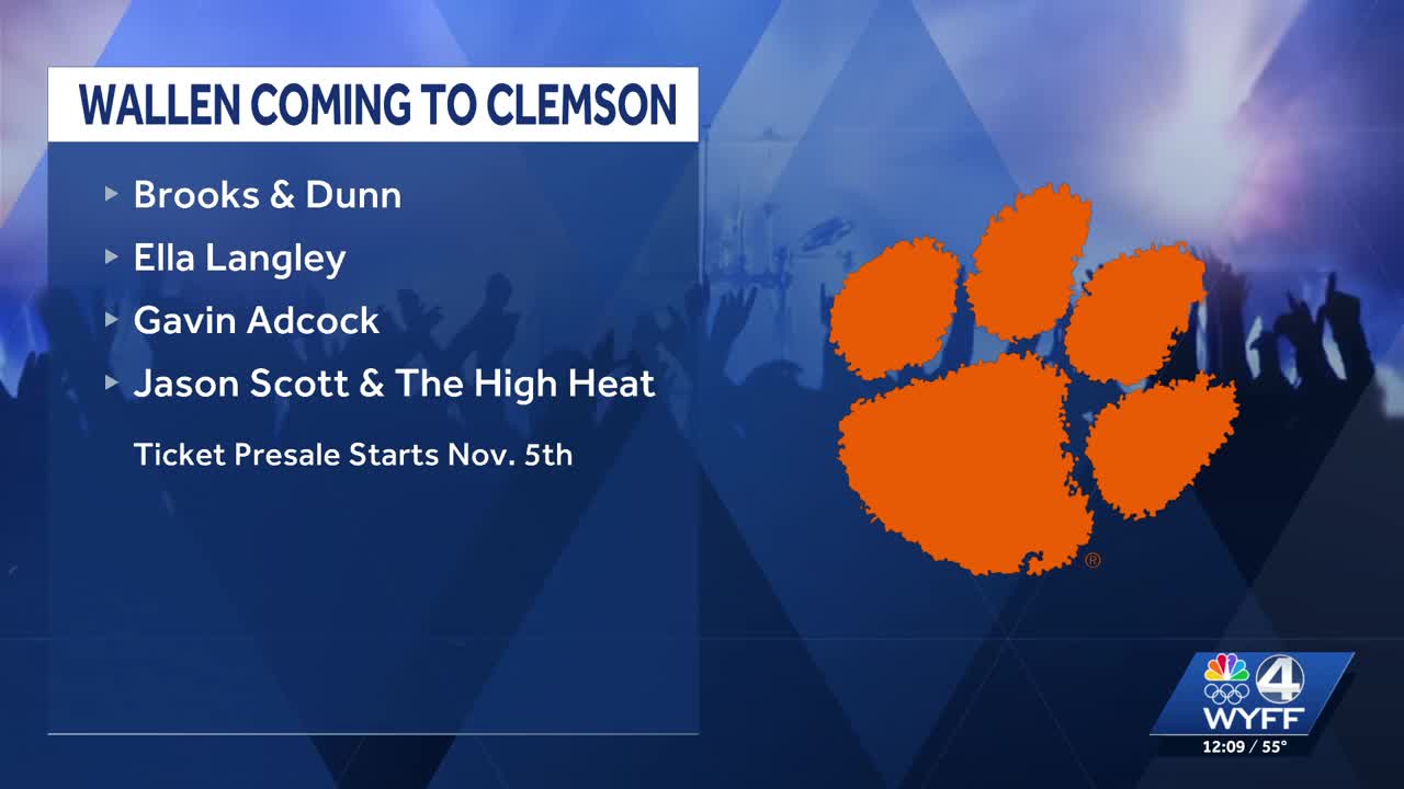 Morgan Wallen brings tour to Clemson, South Carolina