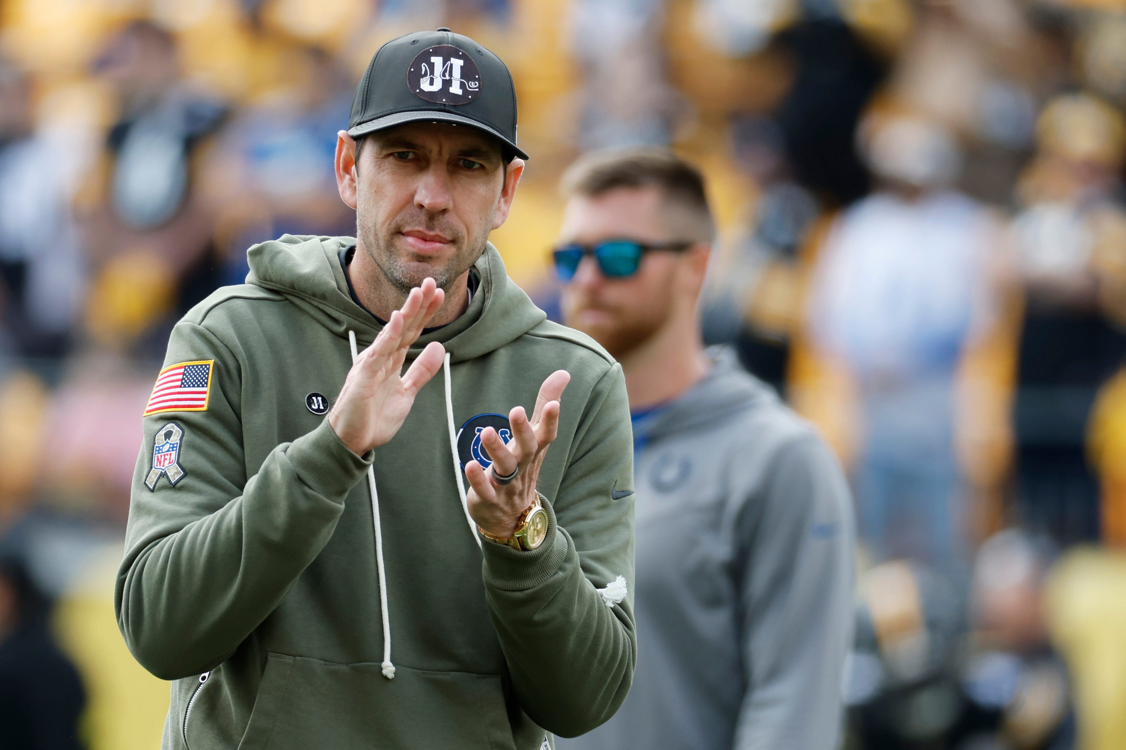 Colts' Shane Steichen addresses upcoming NFL trade deadline