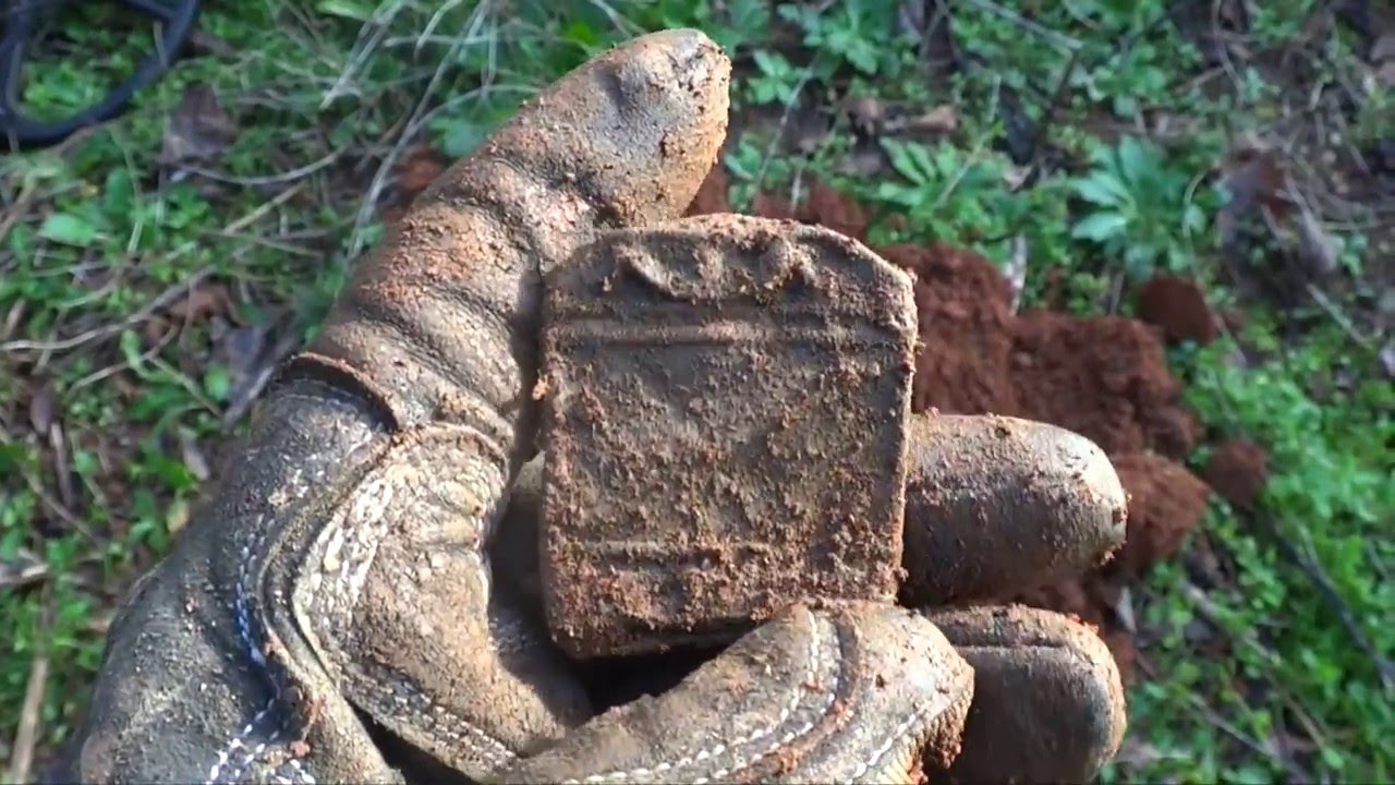 Metal detecting finds Civil War and World War relics