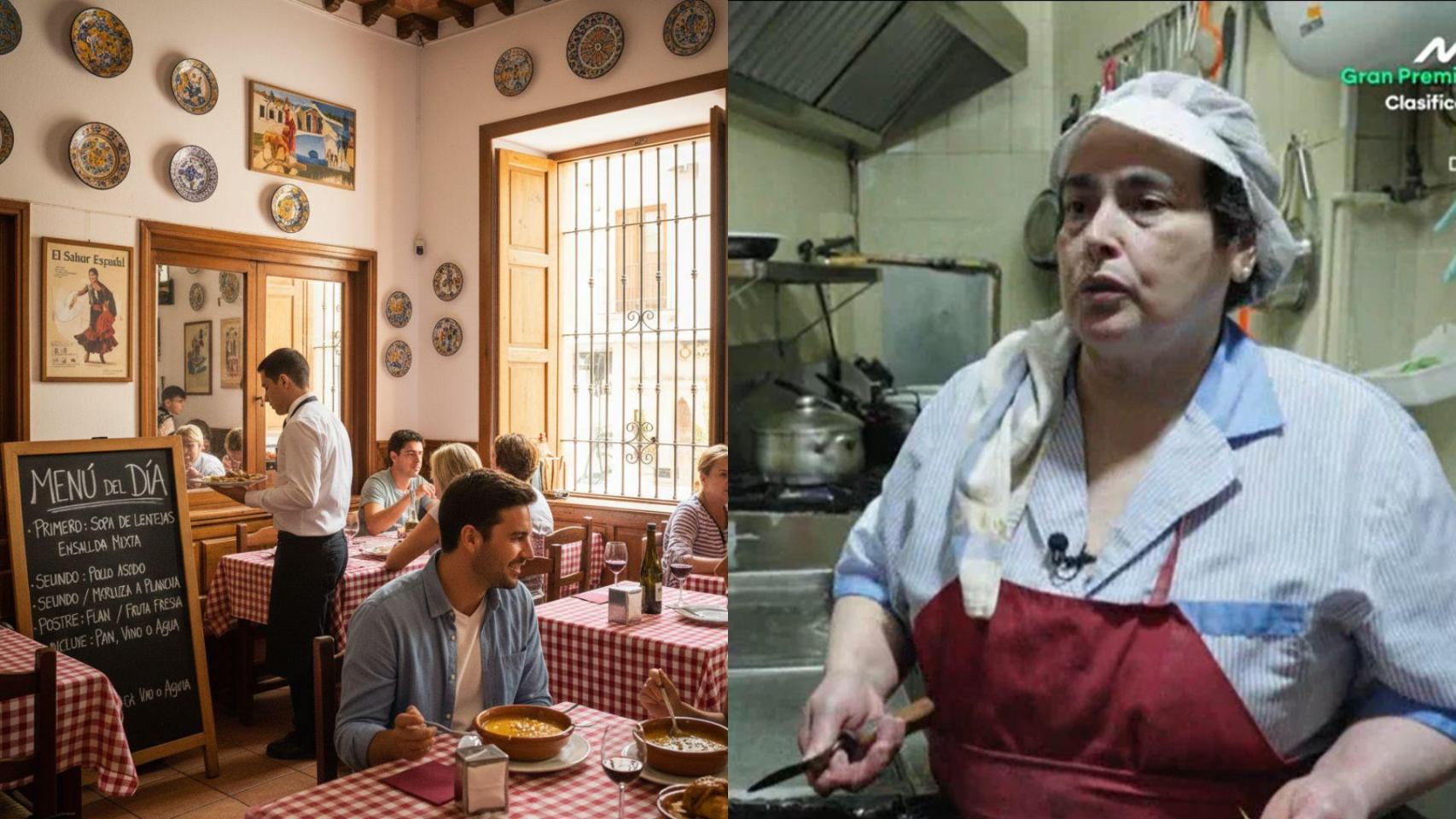 María, dueña de un restaurante en España: "Trabajo 11 horas al día, hago 40 menús y a fin de mes ...