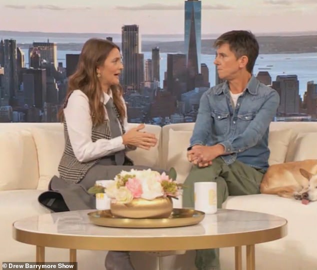 Drew Barrymore tears up as she reveals recent breast cancer scare live ...