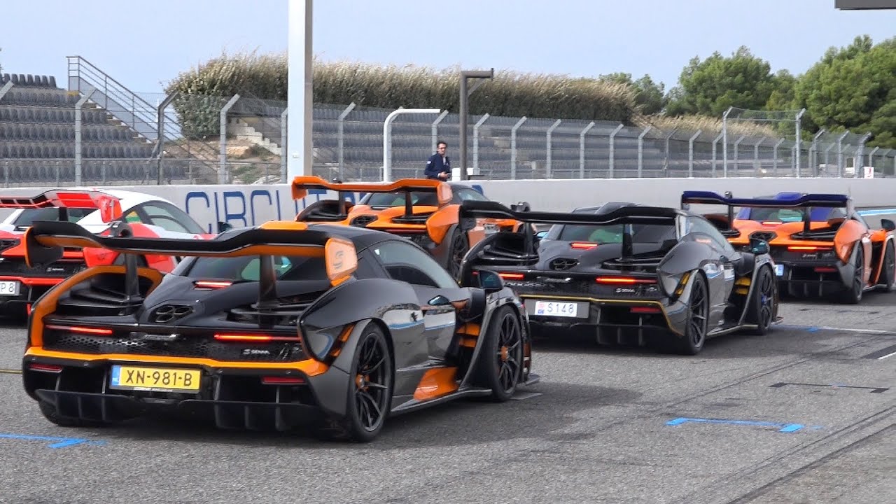 100 voitures + 7 Senna à fond sur le circuit Paul Ricard!🔥