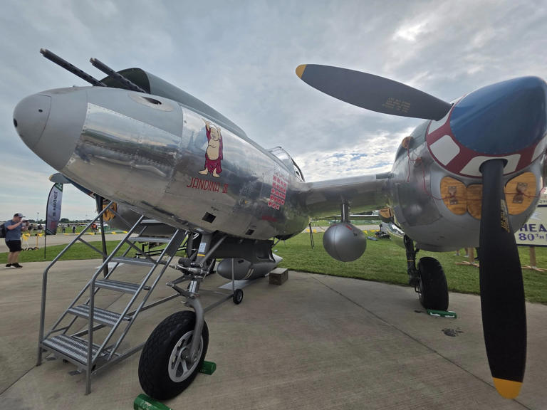 P-38J Lightning Jandina III Arrives at Flying Heritage and Combat Armor ...