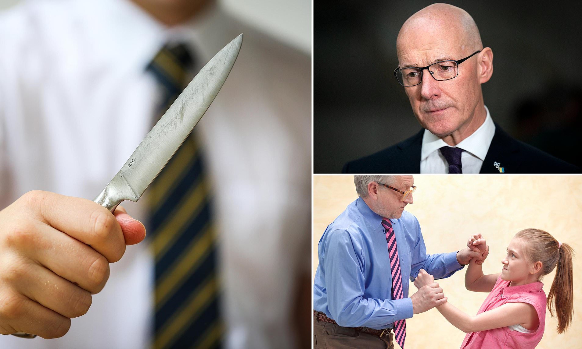 School staff forced into wearing protective clothing as out of control ...