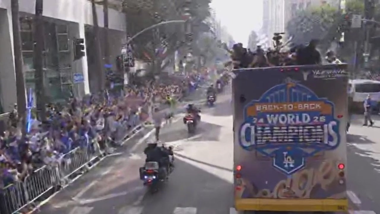 Dodgers World Series victory parade and rally draws in massive crowd