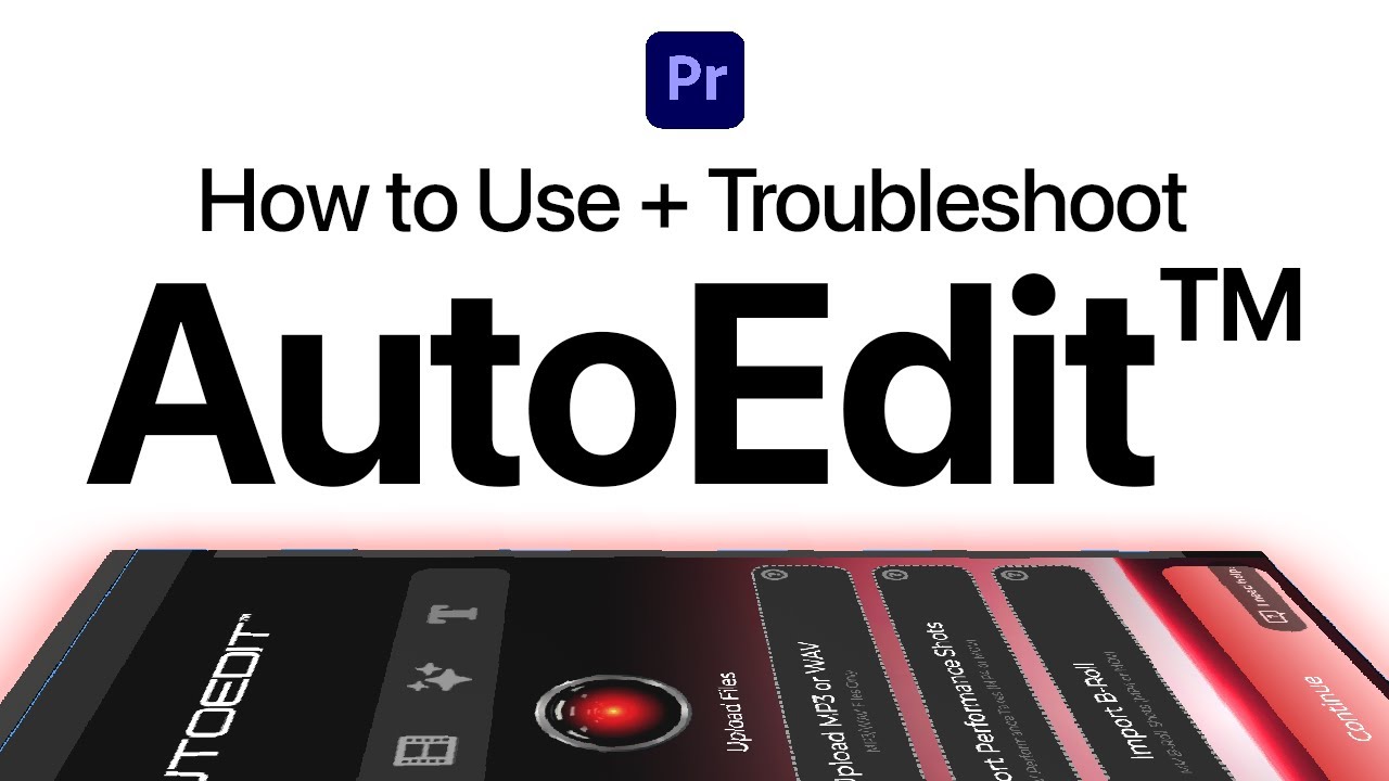 How to Use & Fix AutoEdit™ AI Plugin | Premiere Pro Troubleshooting Tutorial