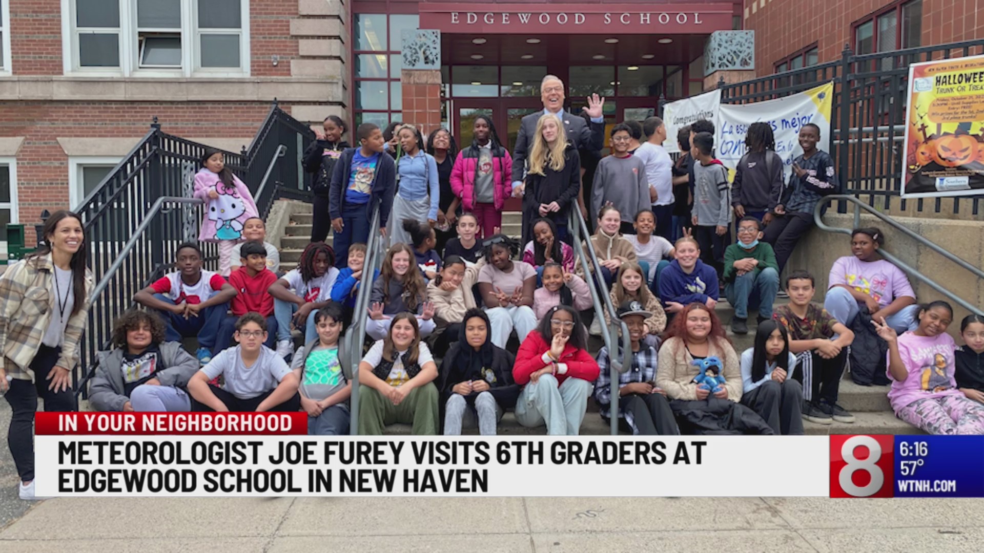 In Your Neighborhood: Storm Team 8 meteorologist Joe Furey visits ...