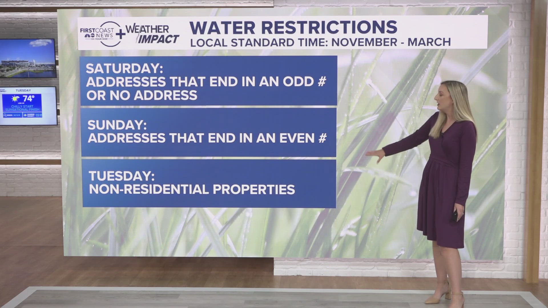 New watering restrictions for Northeast Florida have begun