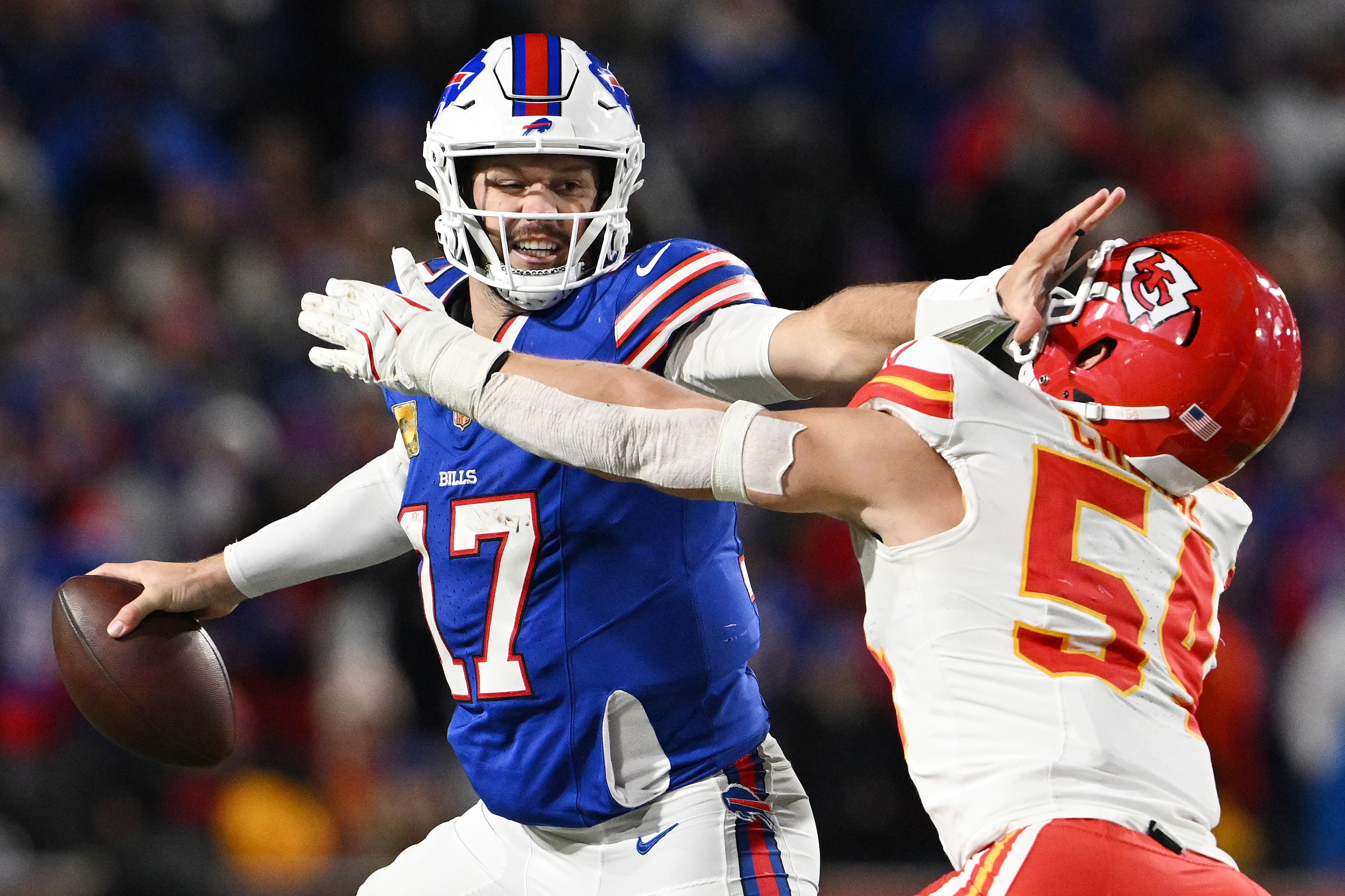 Bills' Josh Allen gets telling message from Chiefs coach after Week 9 win