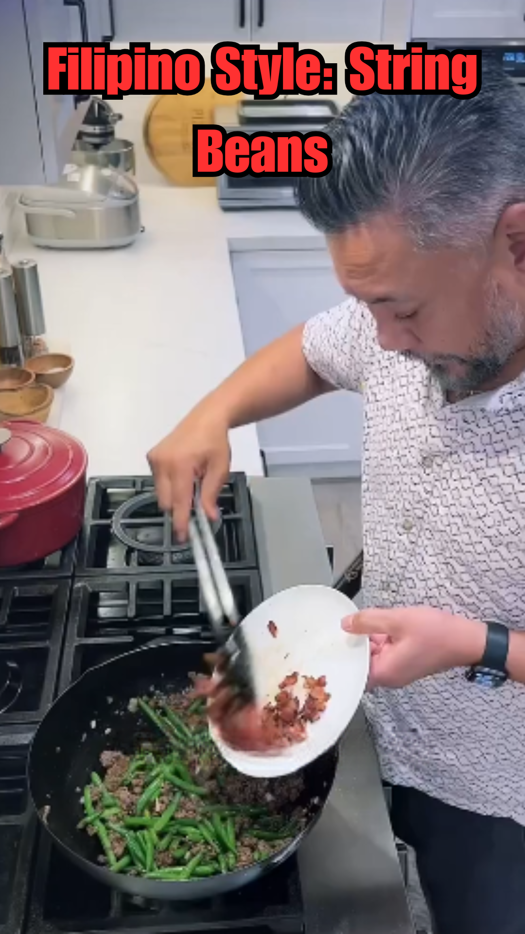 Delicious Ground Beef and Sautéed Beans: Filipino-Style
