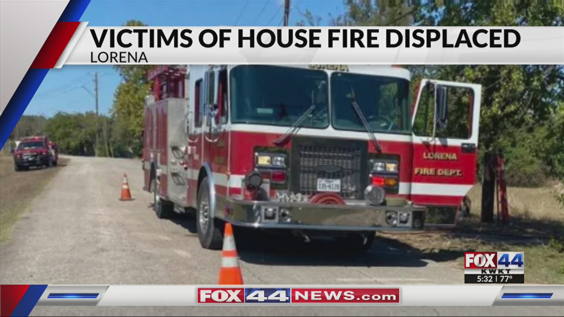 Victims of Lorena house fire displaced