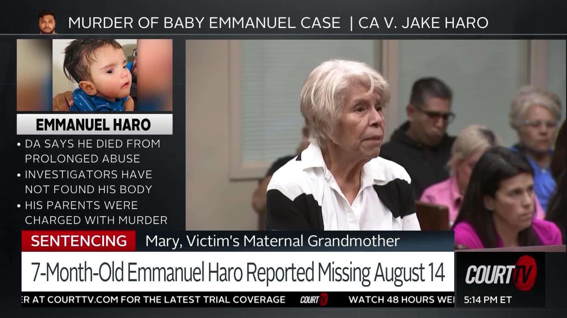 He ‘Destroyed My Family,’ Grandmother Tells Jake Haro at Sentencing