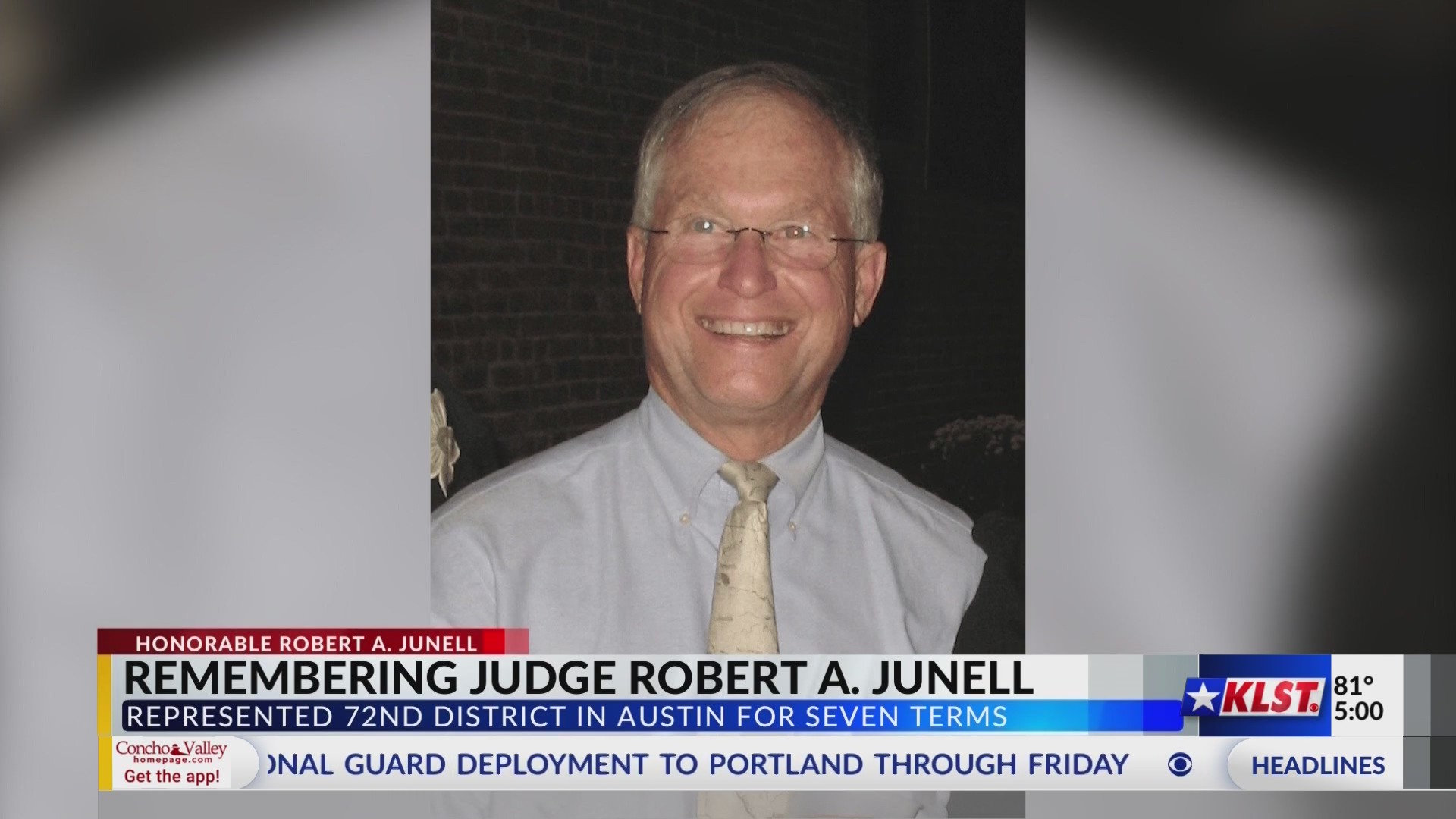 Remembering State Rep. and Judge Robert Junell