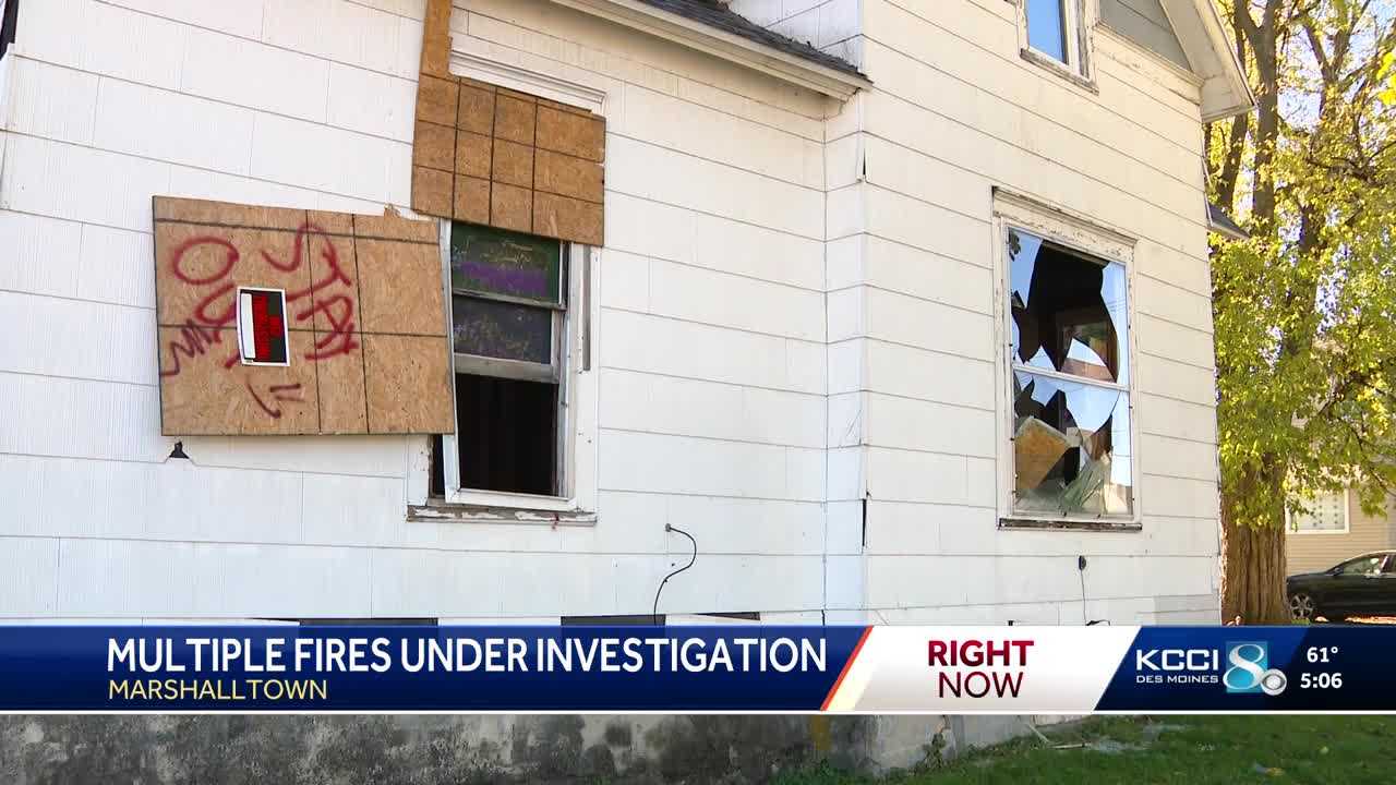 Four fires stretch Marshalltown Fire Department in busy night