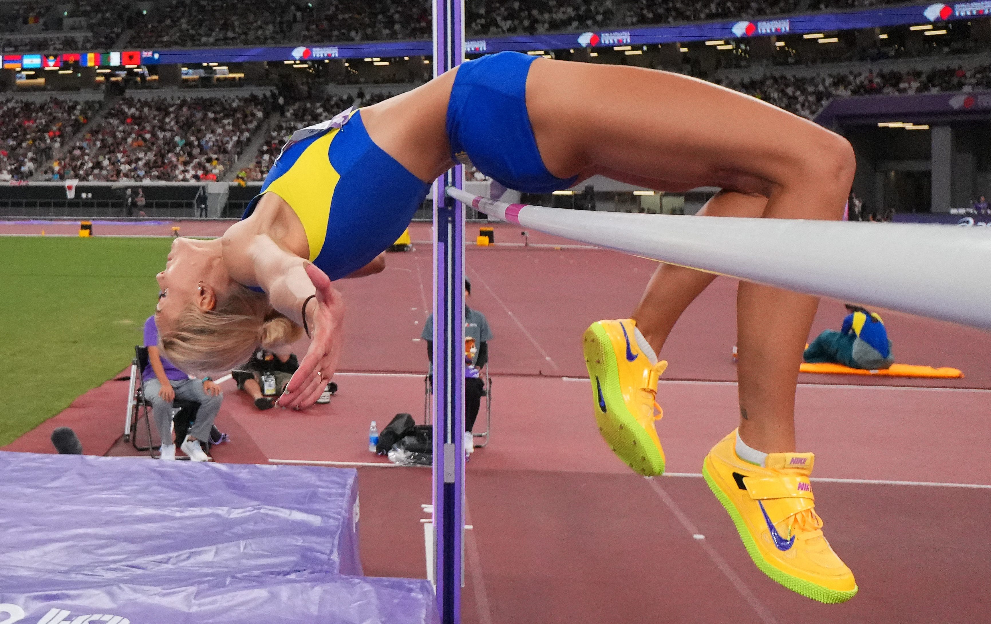 Best of Ukrainian high jumper Yuliya Levchenko in photos