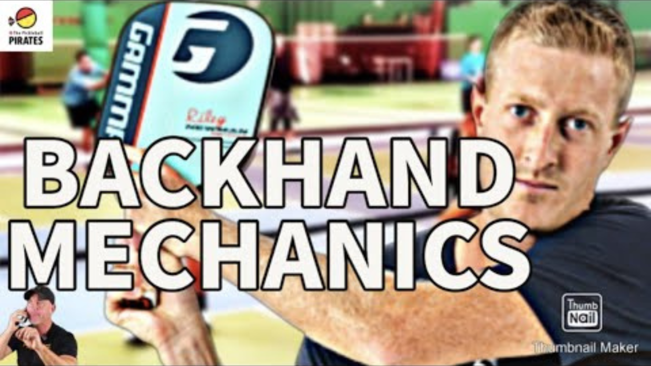 Breaking Down the Perfect Backhand Attack in Pickleball Slow Motion
