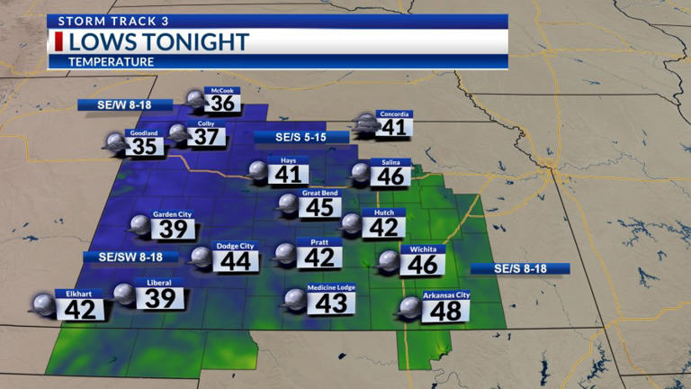 Storm Track 3 Forecast: Minor tweaks to temps, slight wind shifts, no ...
