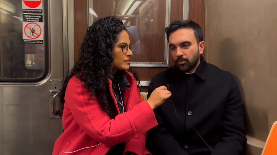 CNN joins Mamdani on subway ride day before the election. Here’s what ...