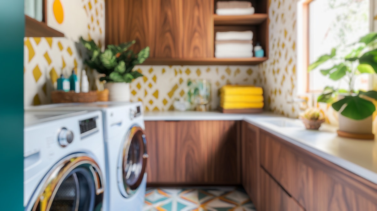 Woman Gives Her Laundry Room an Effortless Glowup, and the ...
