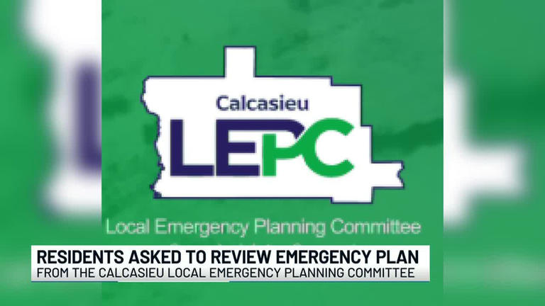 Calcasieu emergency officials asking residents to review emergency plan