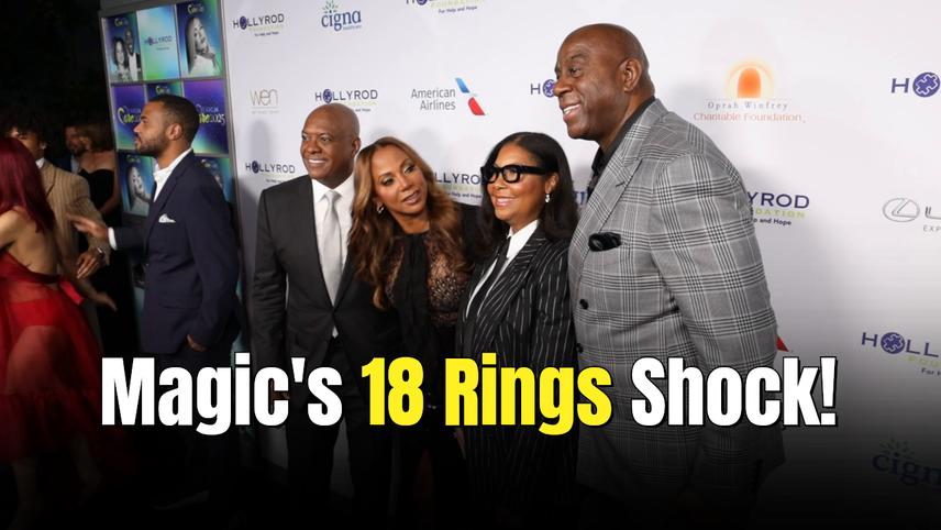Magic Johnson celebrates Dodgers’ World Series win, jokes he now has ...