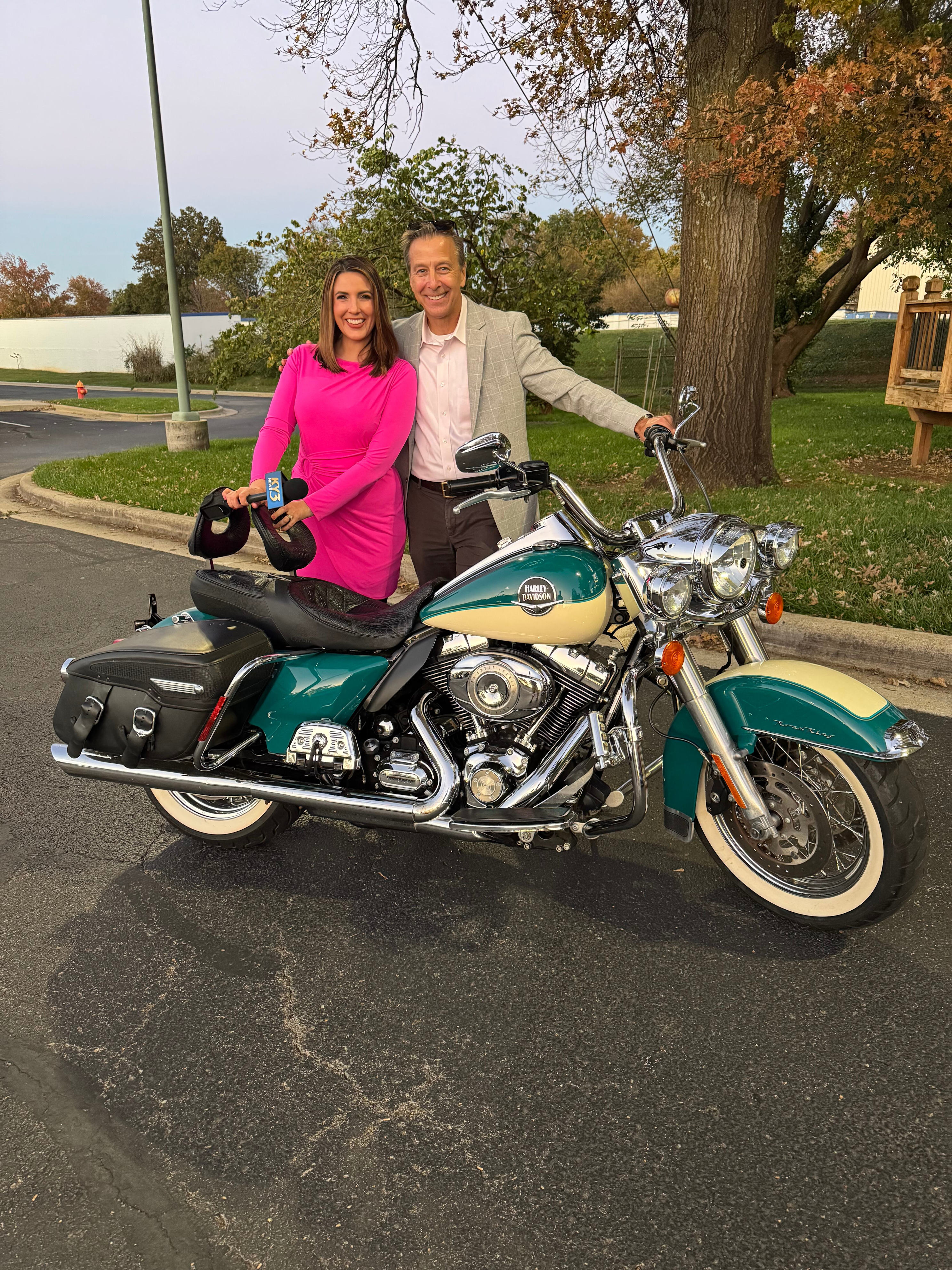 Winner of Harley-Davidson supports breast cancer work happening across ...