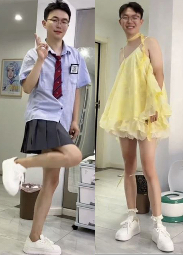 Men in their 30s are stocking and leggings models?What's the secret to ...