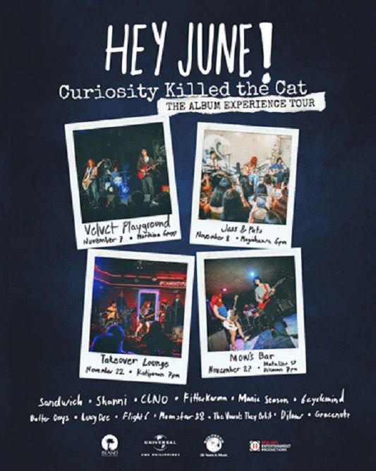 HEY JUNE! gears up for its first album experience tour