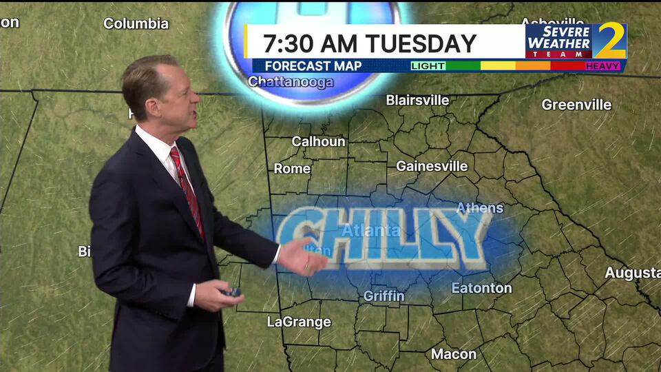 A clear, chilly start for your Tuesday