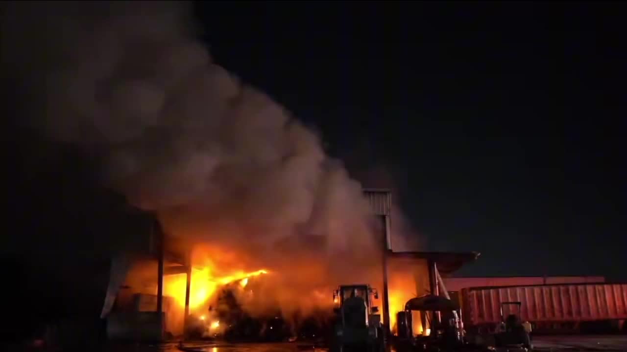 Fire at Tampa’s Blue Monkey Recycling facility under investigation
