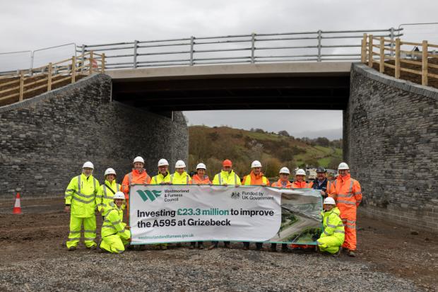New road bridge opens, marking milestone in £23.3m scheme