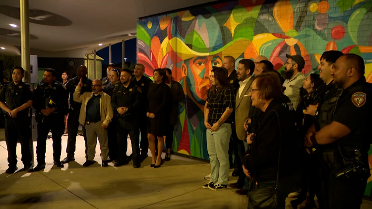 New mural honors fallen Harris County deputy killed confronting ...