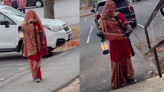 Indian woman in US channels Bollywood's 'Stree' for Halloween, internet ...
