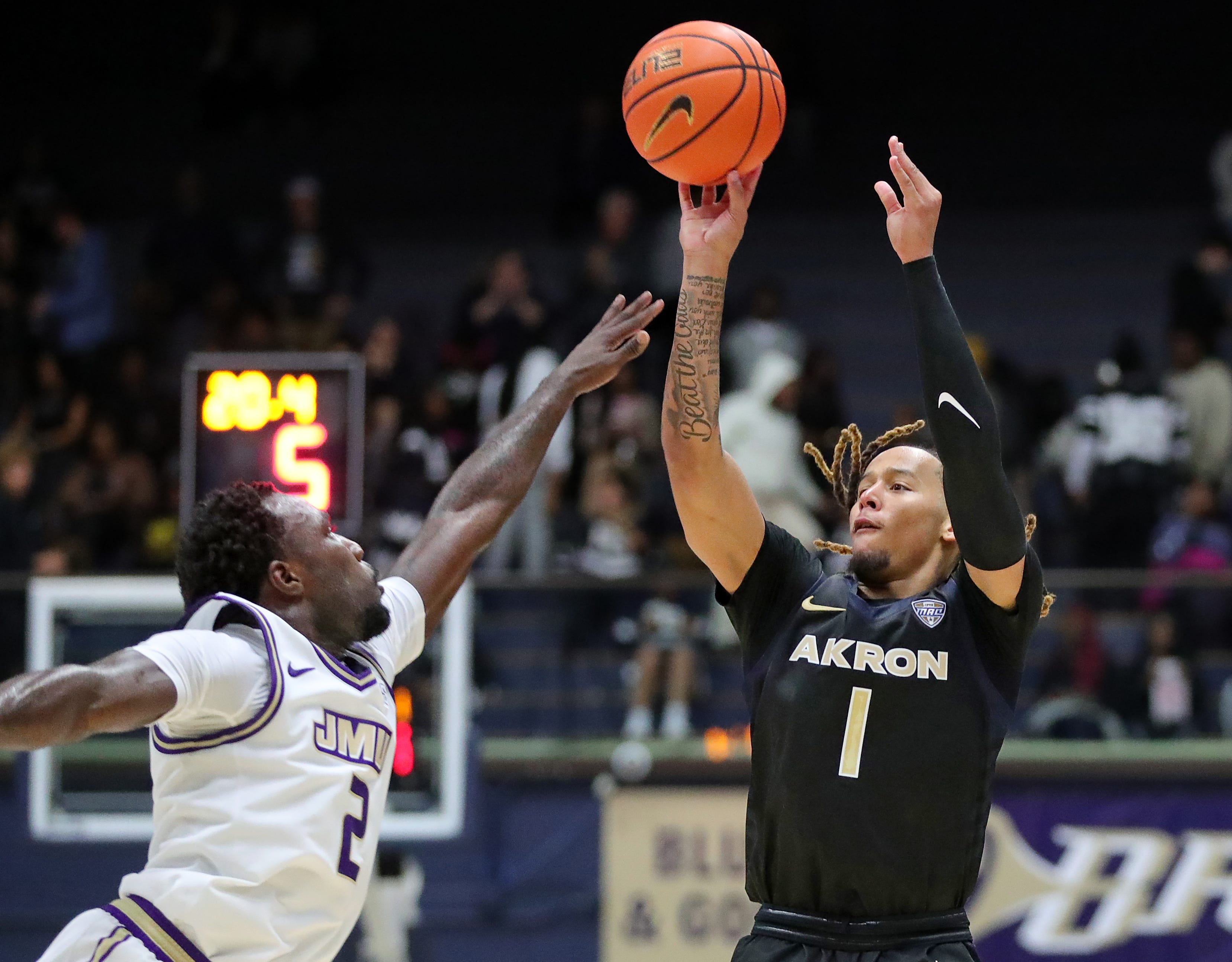 Akron basketball score, recap vs. James Madison. Zips begin season with ...