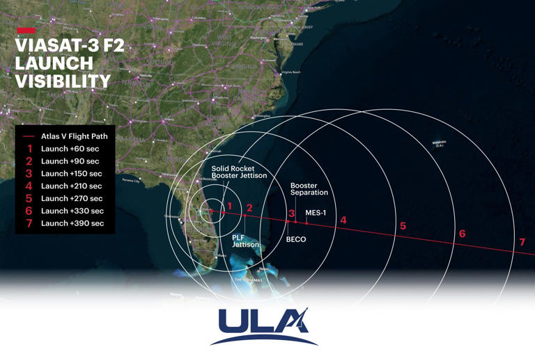 Doubleheader rocket launches in Florida may be seen on Treasure Coast ...