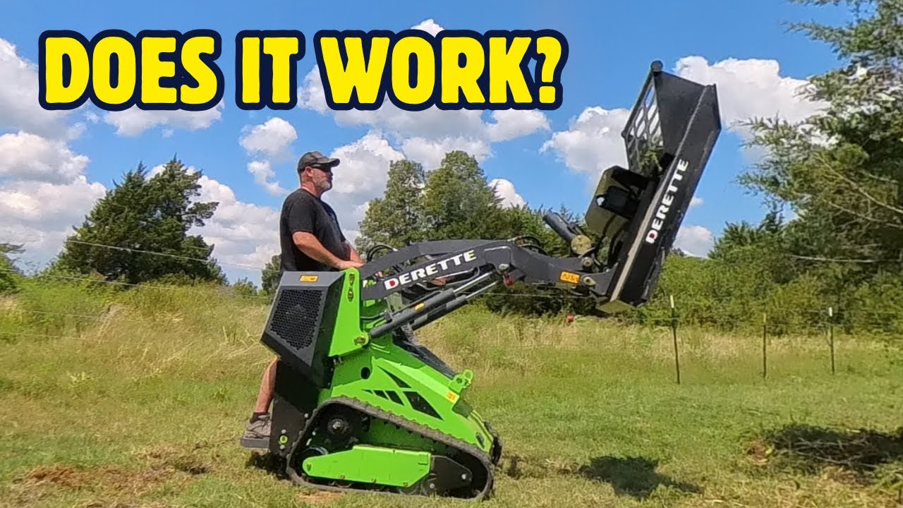 Real Test Of Chinese Mini Skid Steer Attachments Results