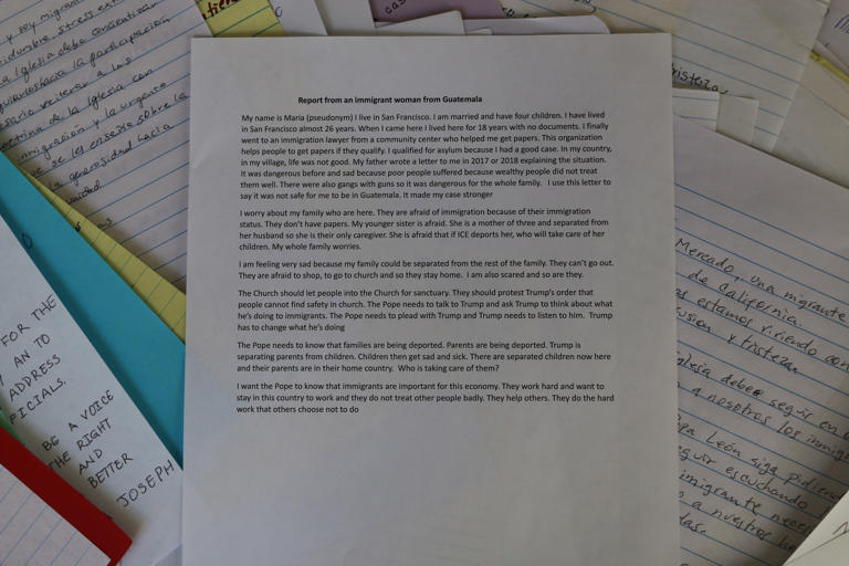 Border Report Live: Pope Leo XIV ‘tears up’ watching video on plight of ...