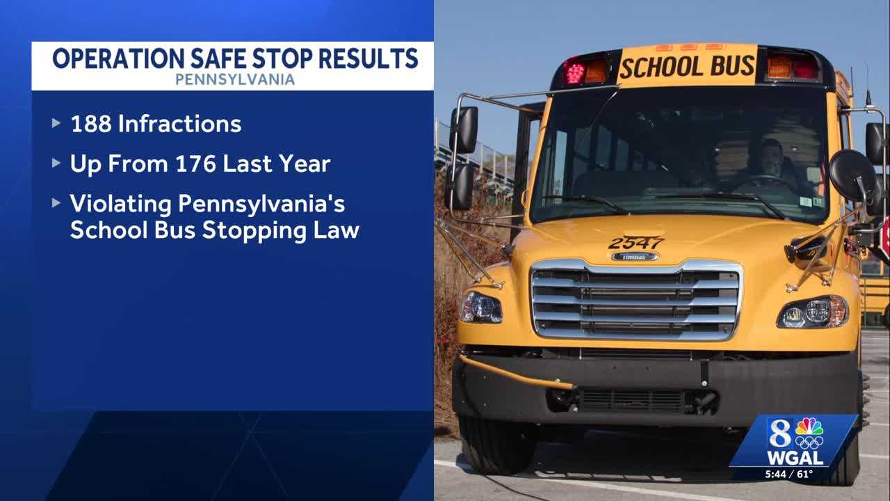 Pennsylvania officials announce 188 infractions during 'Operation Safe ...