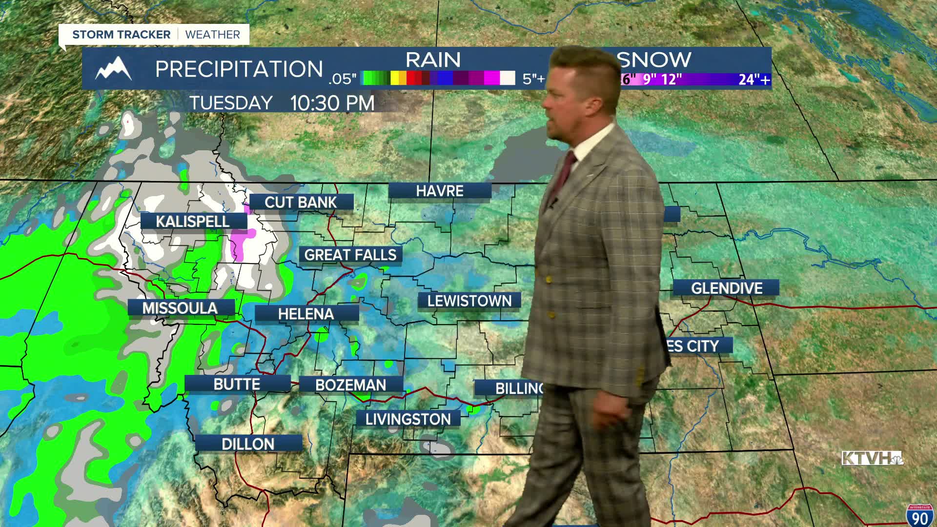 Spotty Light Rain & Snow