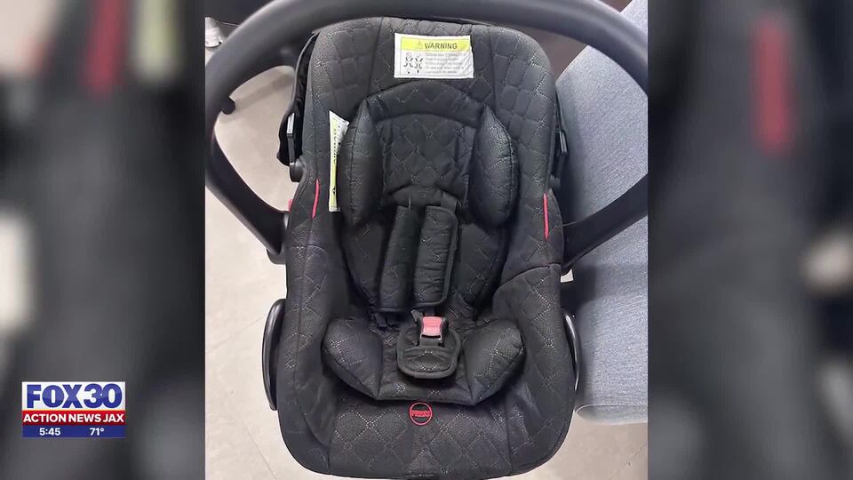 They look real, but these counterfeit car seats aren’t built to save lives